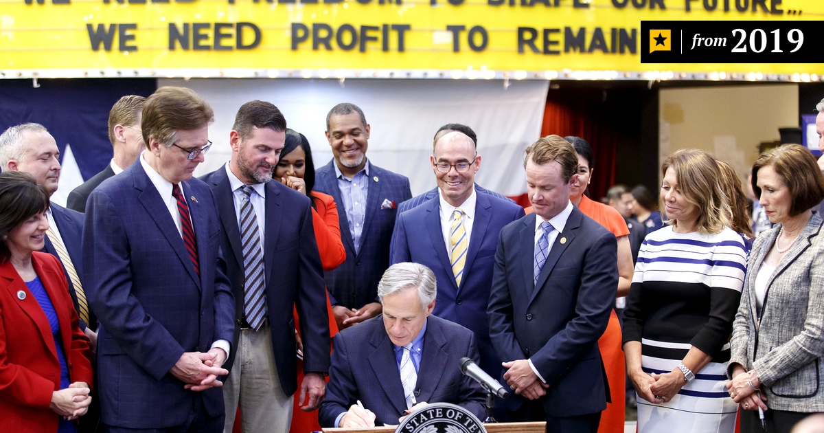Texas Gov Greg Abbott Signs Disaster Relief And Preparedness Bills